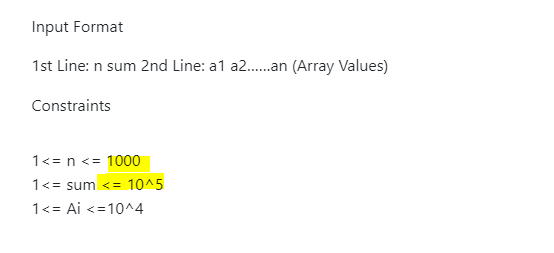 The Subset Sum To Target 💡 The Subset Sum To Target Coding Blocks Discussion Forum 